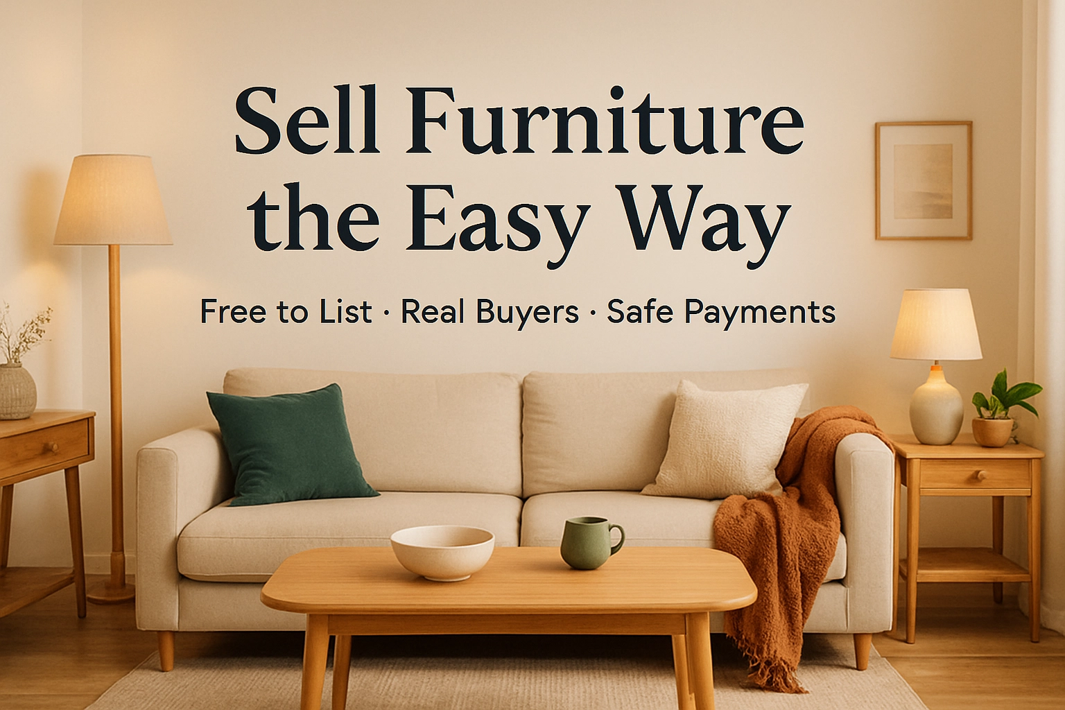 Sell Second Hand Furniture Online in the UK | Free to List | Furnish Well
